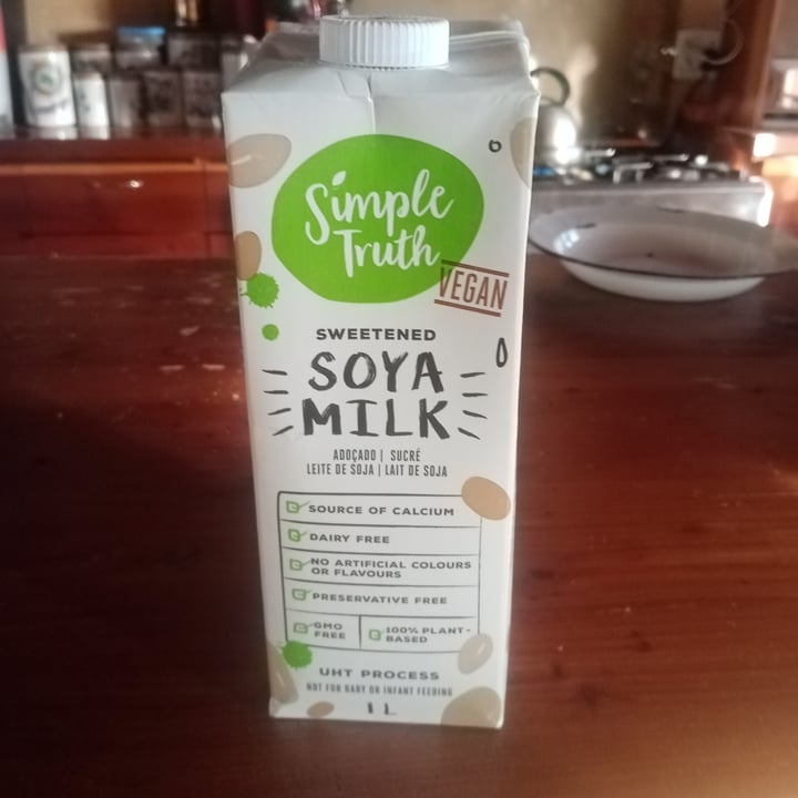 Simple Truth Sweetened Soya Milk Review | abillion