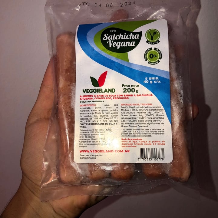 Veggieland Salchichas Veganas Review | abillion