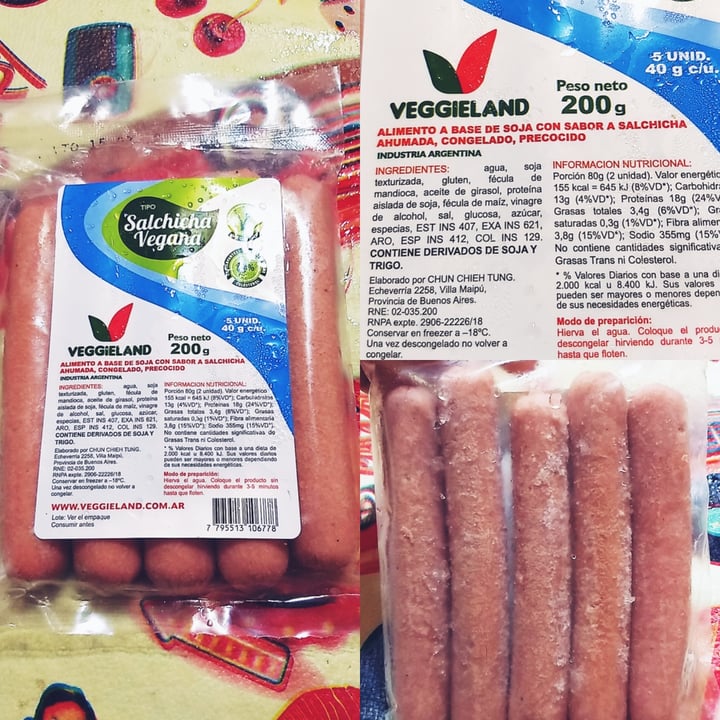 Veggieland Salchichas Veganas Review | abillion