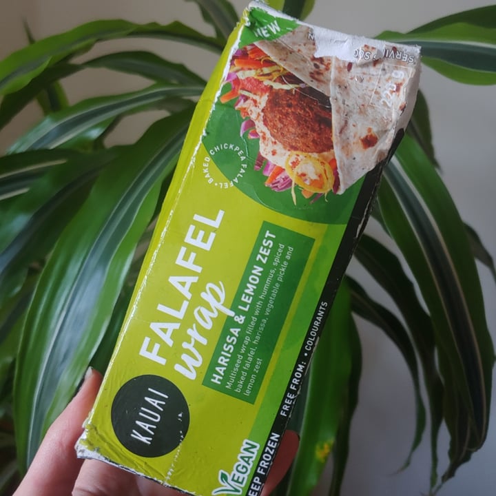Kauai Harissa & Lemon Falafel Wrap Review | abillion