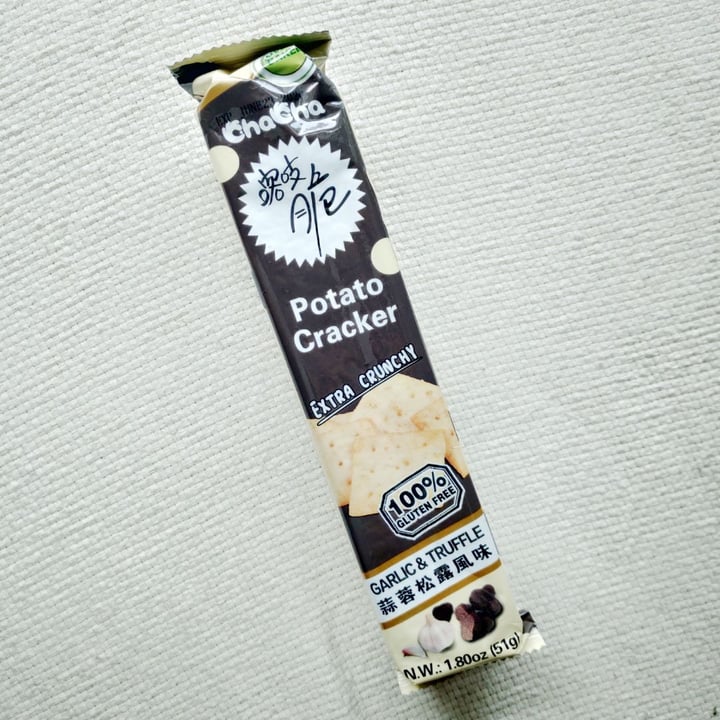 ChaCha Potato Cracker - Garlic & Truffle Flavor Review | abillion