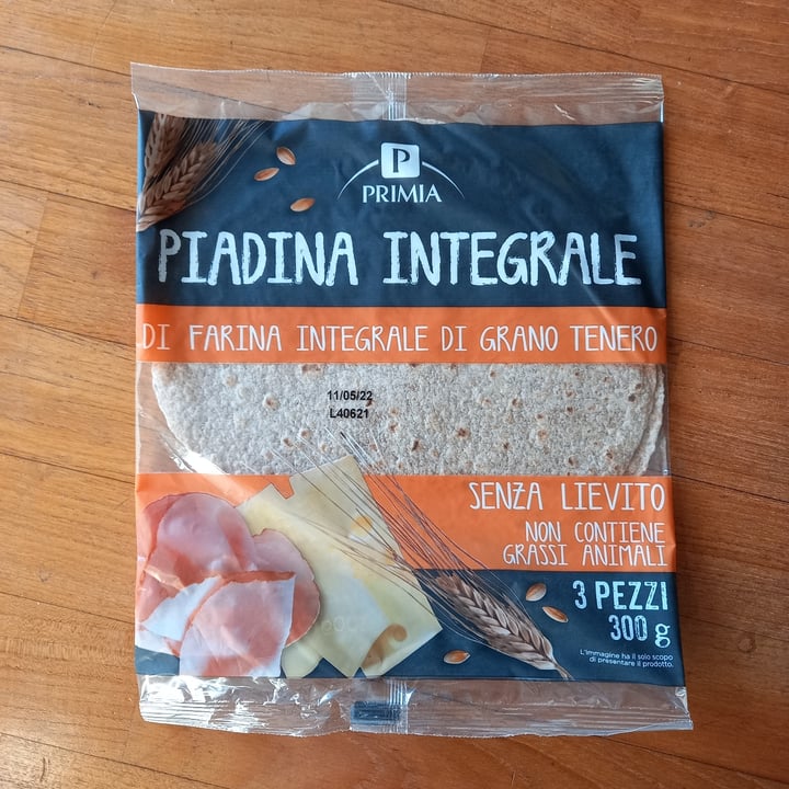 Primia Piadina Integrale Review | abillion