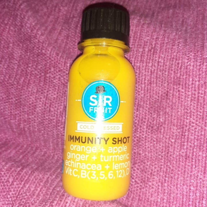Sir Fruit Immunity Shot Review | abillion