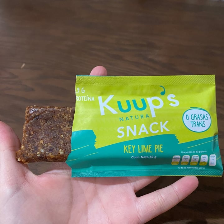 Kuup’s Natura Snack Key Lime Pie Review | abillion