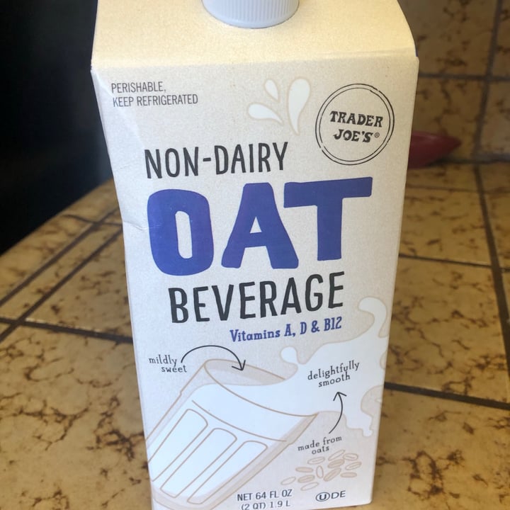 Trader Joe's Non-Dairy Oat Beverage Review | abillion