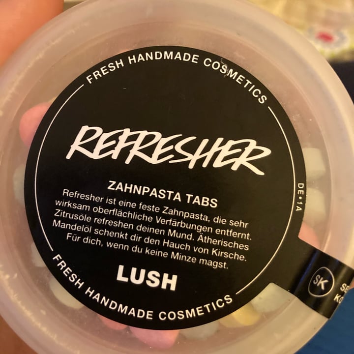 LUSH Fresh Handmade Cosmetics zahnpasta tabs Review | abillion
