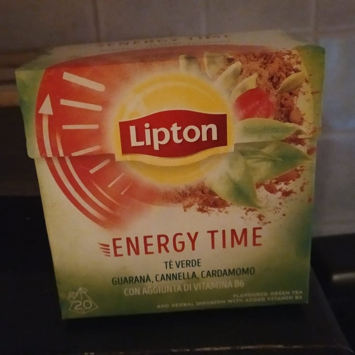 Lipton Lipton Energy Time (green Tea, Guaranà, Cinnamon, Cardamom ...
