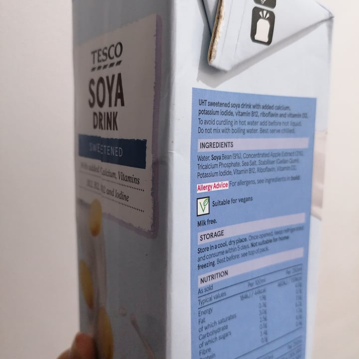 Tesco Soya drink Review | abillion
