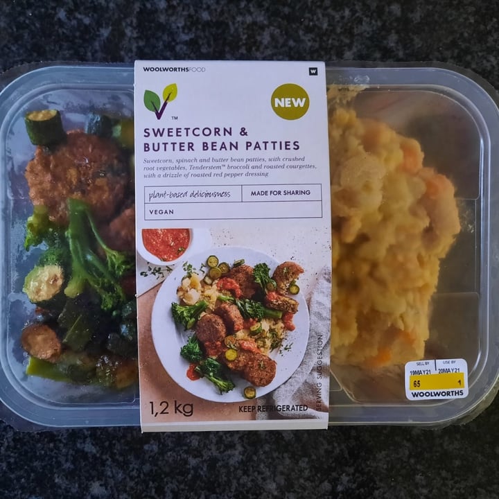 Woolworths Food Sweetcorn & butterbean patties Review | abillion
