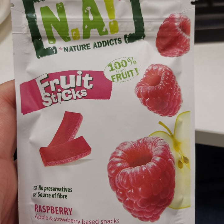 Nature Addicts (N.A!) Fruit sticks raspberry Review | abillion