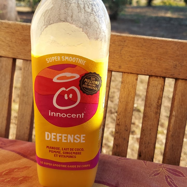 Innocent DEFENCE mango, lait de coco, pomme, gingembre et vitamines ...
