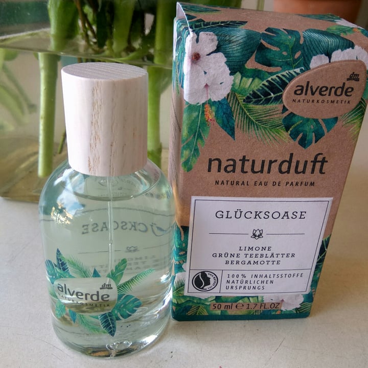 Alverde Naturkosmetik Eau de Parfum 'Glücksoase' Review | abillion