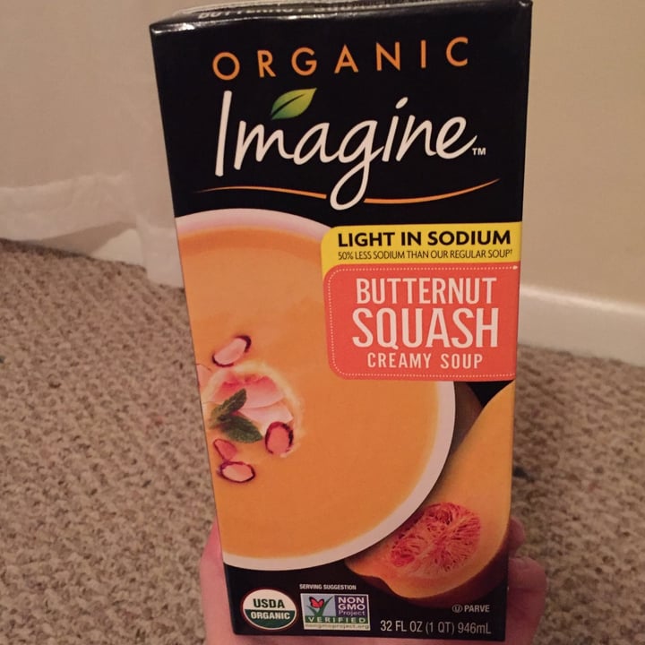 Imagine Foods Imagine Creamy Butternut Squash Soup Review | abillion
