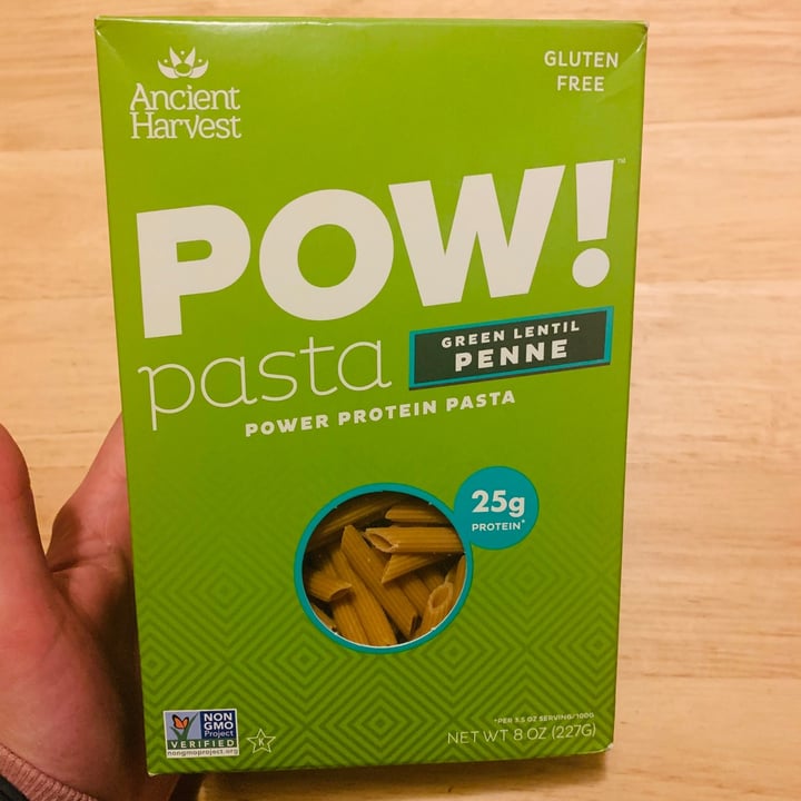 Ancient Harvest POW! Green Lentil Pasta! Review | abillion