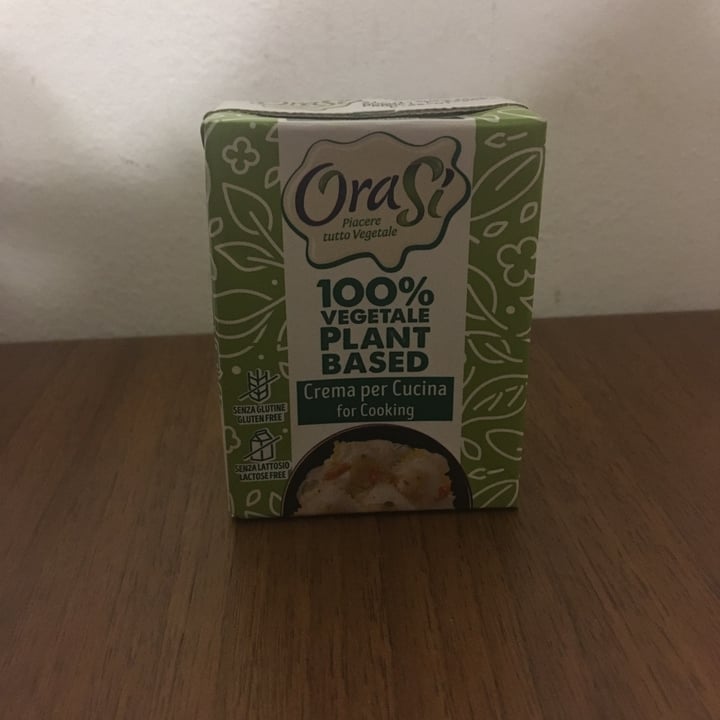 OraSí 100% plant based Crema per cucinare Review | abillion
