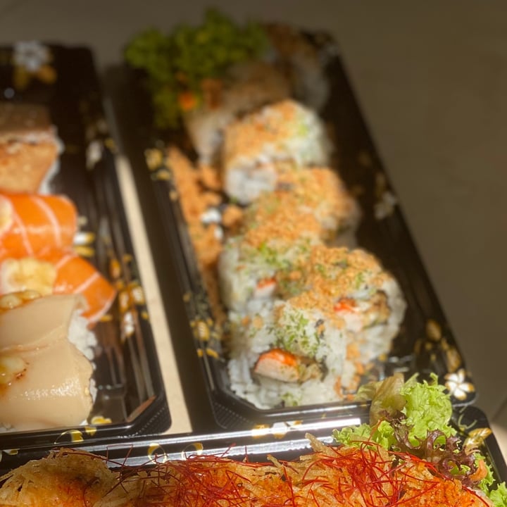 Saute Sushi Paya Lebar, Singapore Tempura enoki Review | abillion