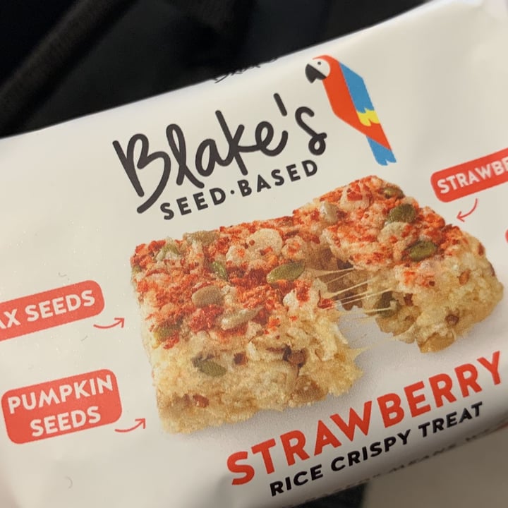 Blake’s Seed-Based Strawberry rice crispy treat Review | abillion