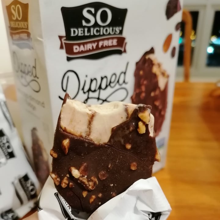 So Delicious Dairy Free Dipped Mocha Almond Fudge Bar Almondmilk Frozen ...
