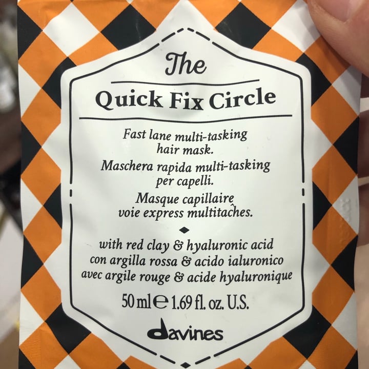 Davines Quick fix circles Review | abillion
