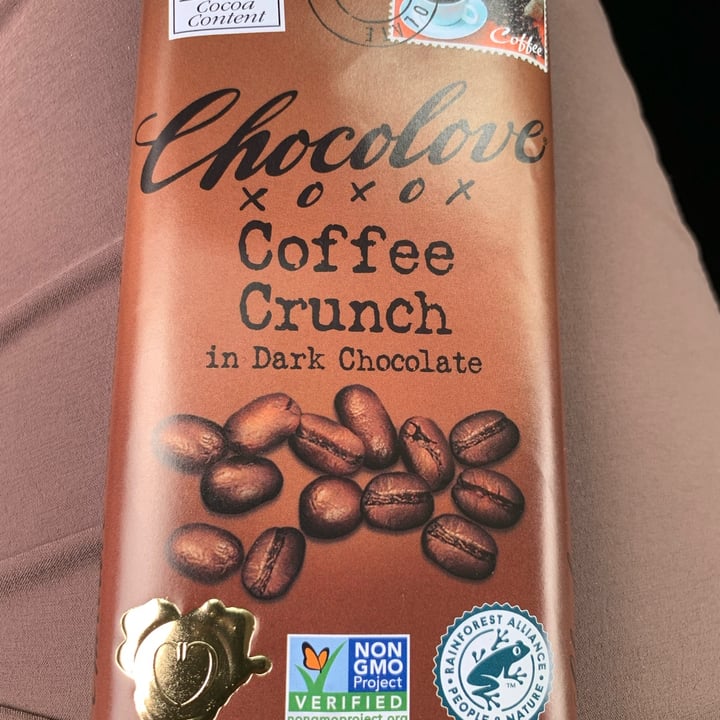 Chocolove Coffee Crunch in Dark Chocolate Review | abillion