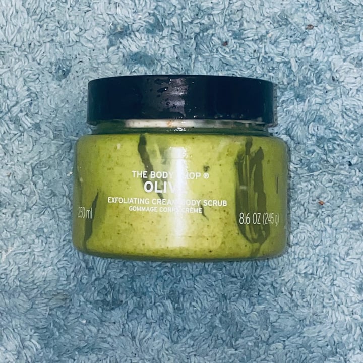 The Body Shop Olive Cream Body Scrub Review | abillion