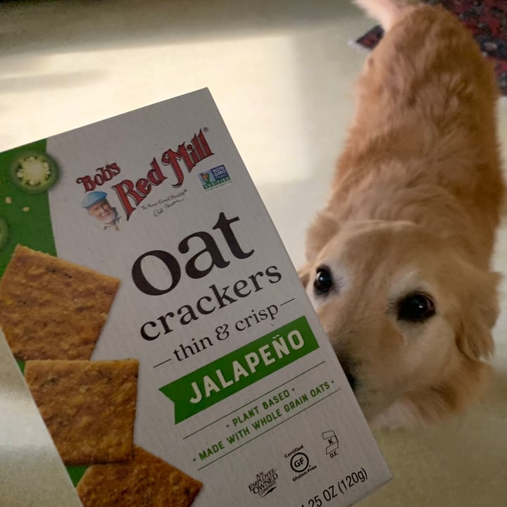 Bob's Red Mill Oat Crackers Jalapeño Review | abillion