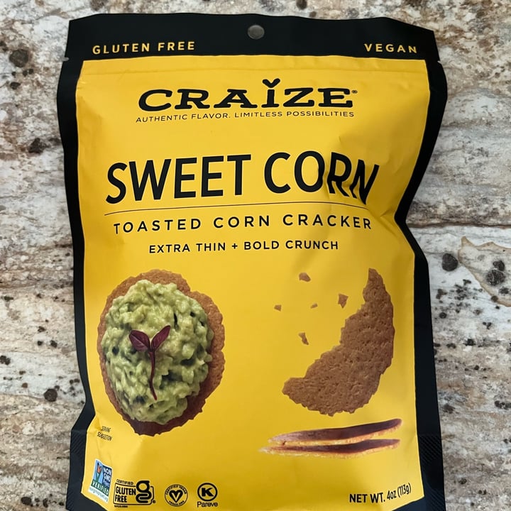 Craize Sweet Corn Toasted corn crisps Review | abillion