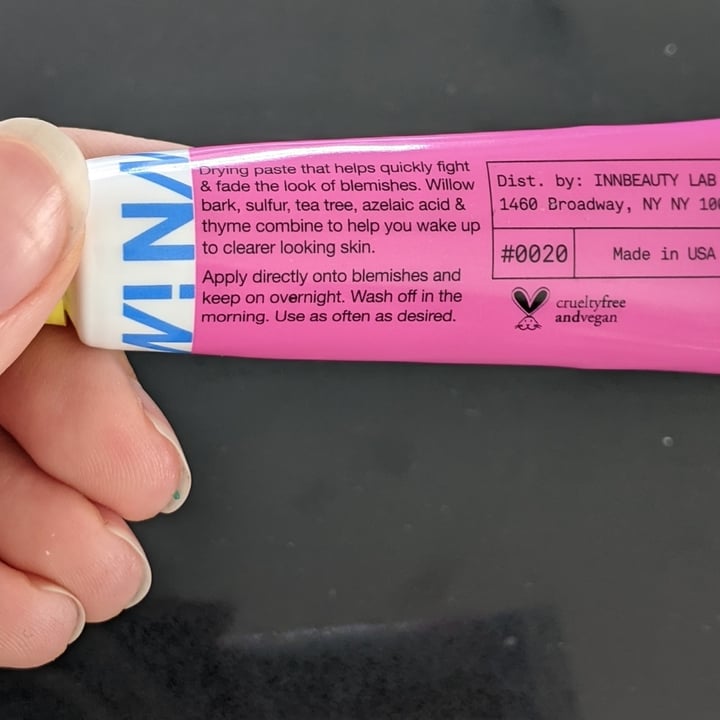 Inn beauty Project Pimple paste Review | abillion