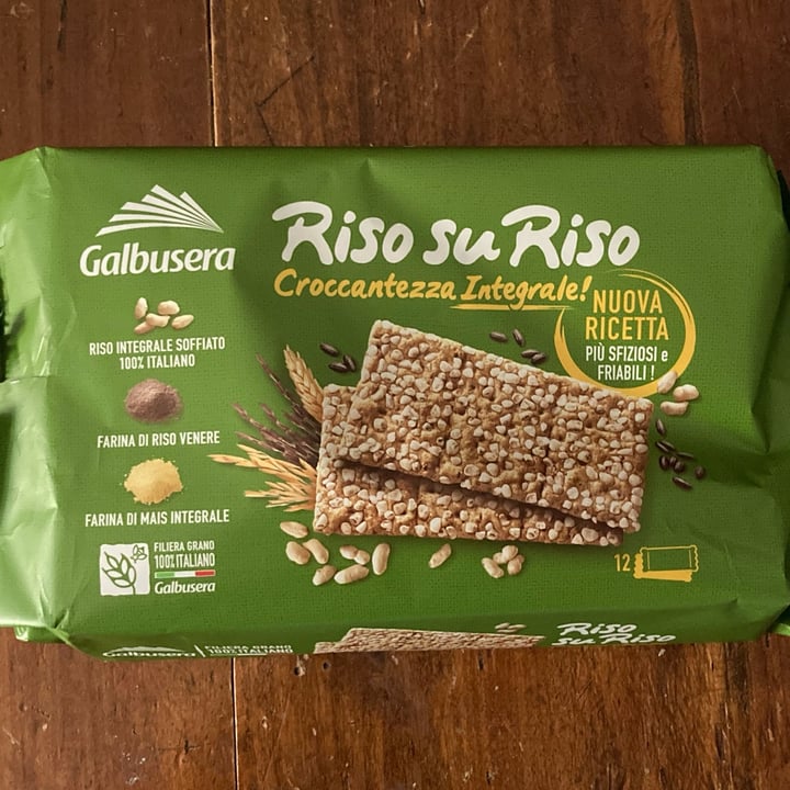 Galbusera Crackers Riso su Riso croccantezza integrale Review | abillion