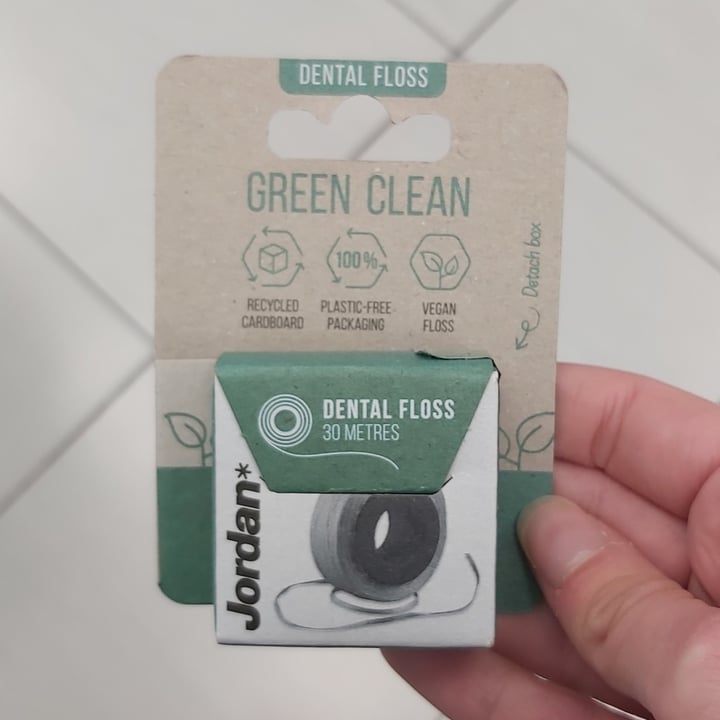 Jordan Green Clean dental floss Review | abillion