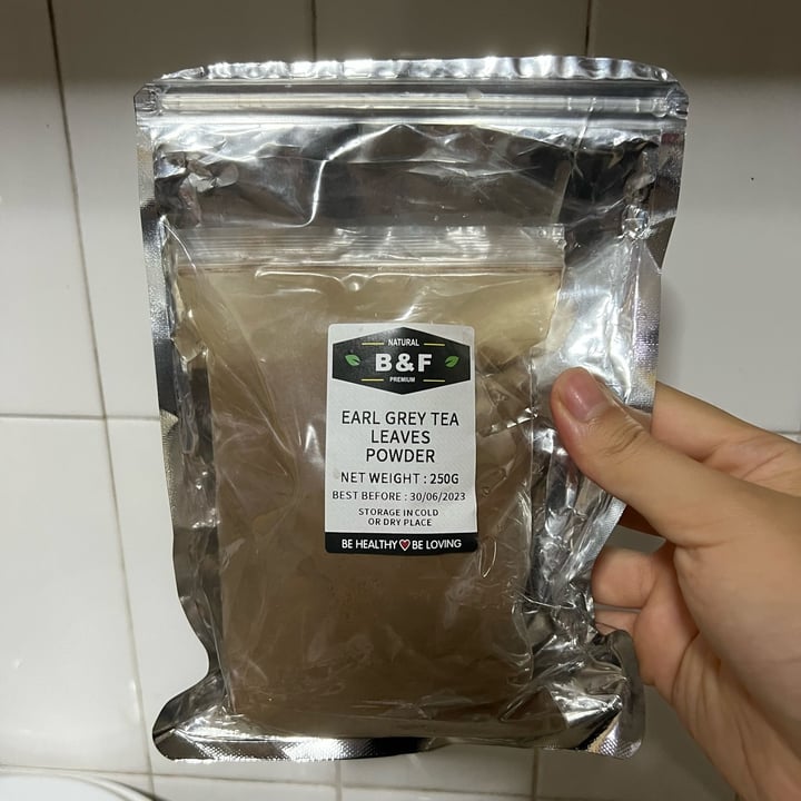 Baker & Flavourist Earl Grey Tea Powder Review | abillion