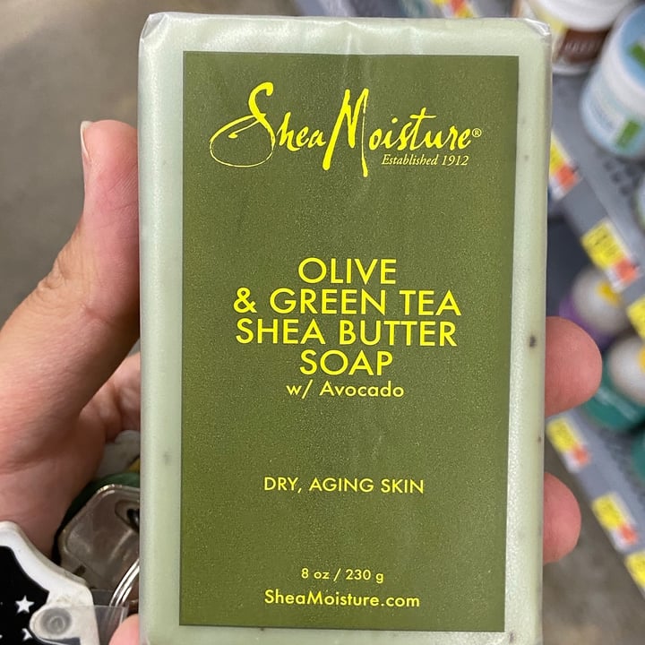SheaMoisture Olive and green tea Shea butter soap w/ avocado Review ...