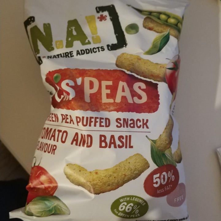 Nature Addicts (N.A!) Cris'peas Tomato and Basil Flavour Review | abillion