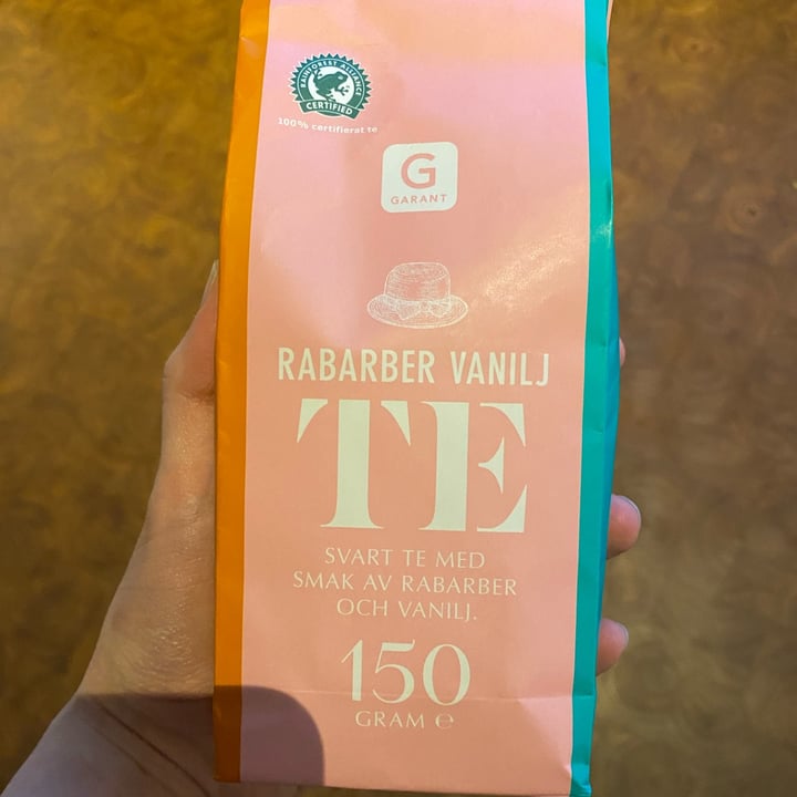 Garant Te Rabarber och Vanilj Review | abillion