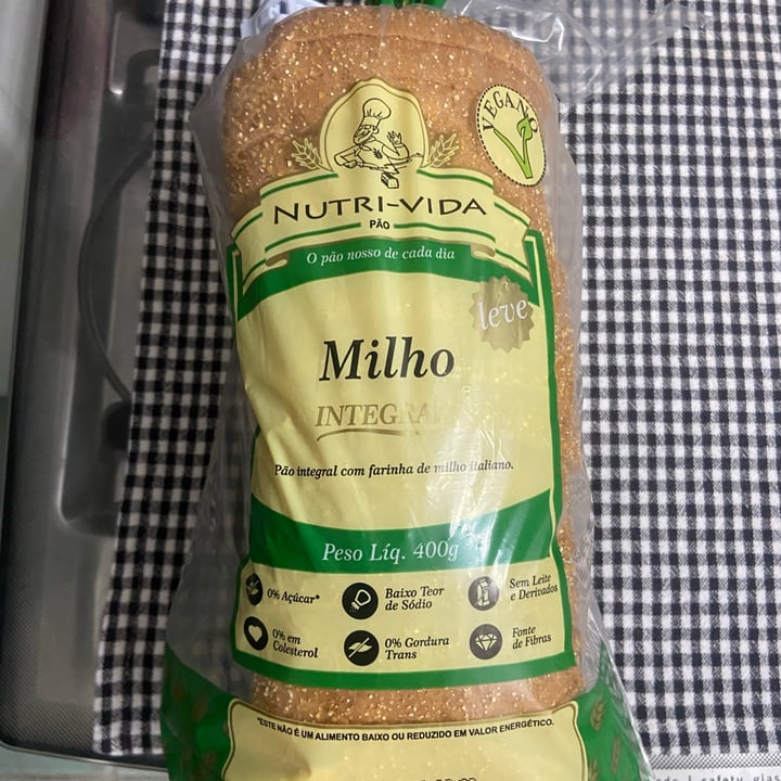 Nutri-Vida Pão de forma integral com farinha de milho italiana Review | abillion