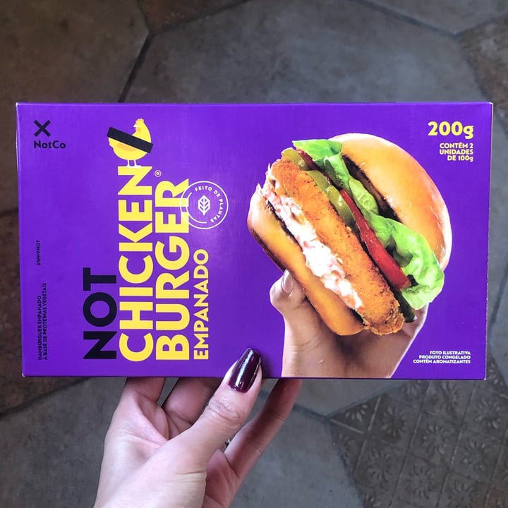 NotCo Not Chicken Burger Empanado Review | abillion
