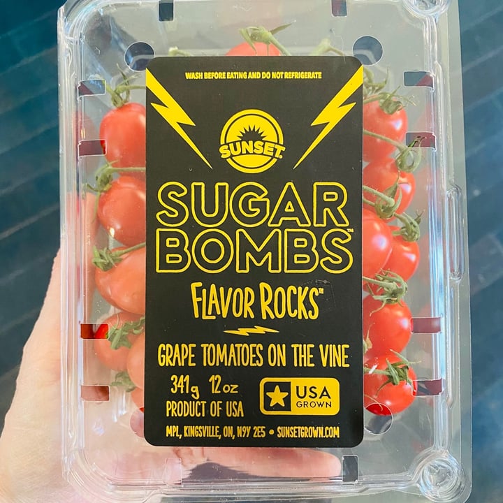 Sunset Sugar Bomb Flavor Rocks Grape Tomatoes On The Vine Review | abillion