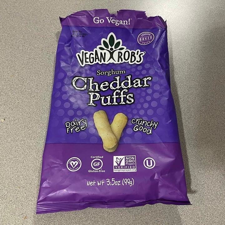 Vegan Rob's Cheddar Puffs Review | abillion