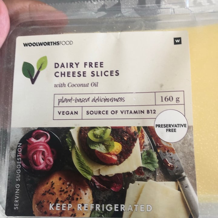 Woolworths Food Dairy Free Cheddar Flavoured Cheese Review | abillion