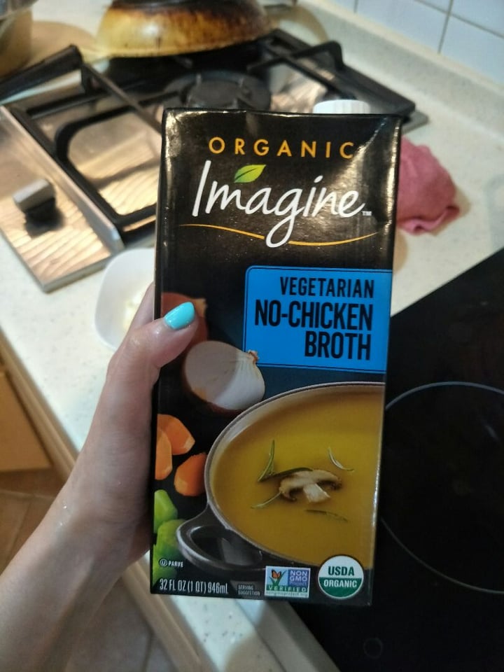 Imagine Foods Vegetarian No-Chicken Broth Review | abillion