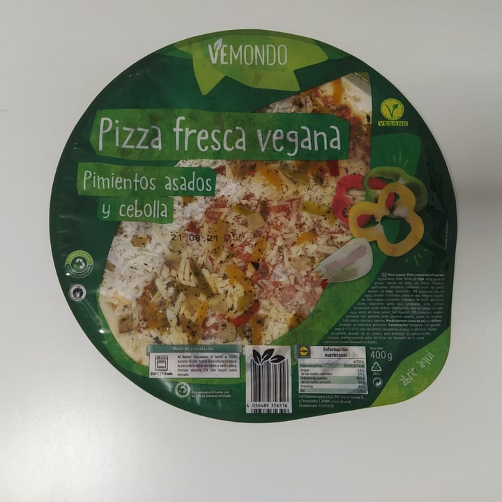 Vemondo Pizza fresca vegana Review | abillion