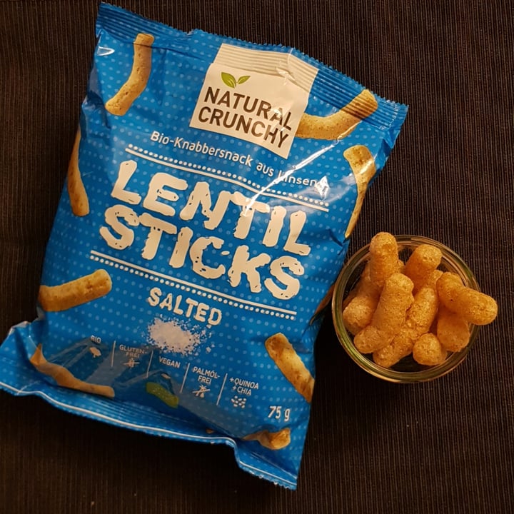 natural crunchy Lentil Sticks Review | abillion