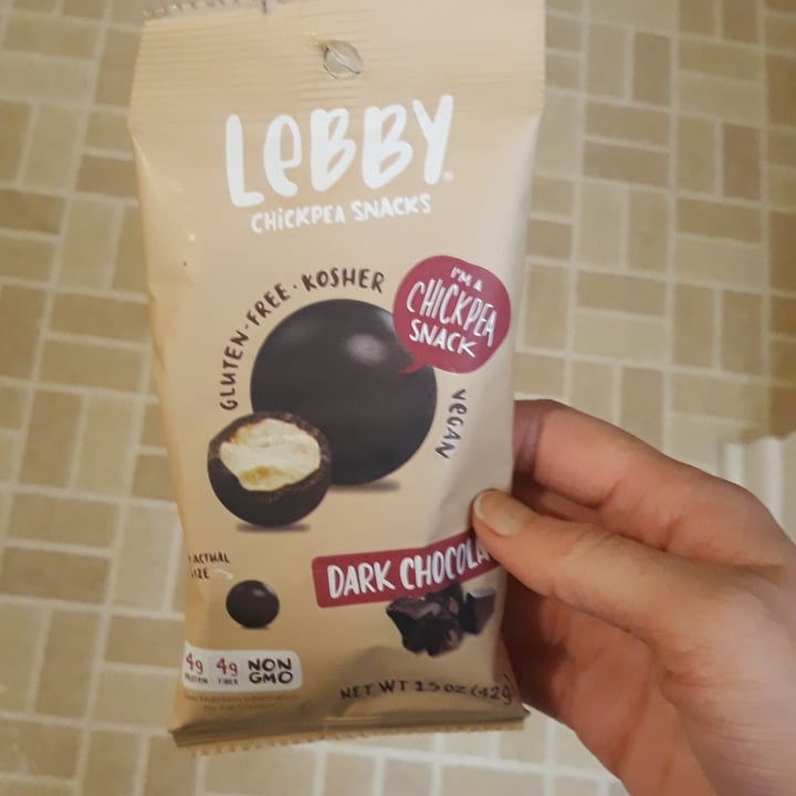 Lebby Chickpea Snacks Dark Chocolate Covered Chickpeas Review | abillion