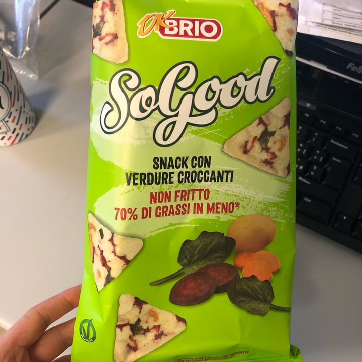 Ok BRIO So good snack alle verdure croccanti Review | abillion