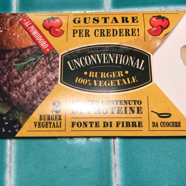 Unconventional Burger Vegetale Al Pomodoro - Tomato Burger Review ...