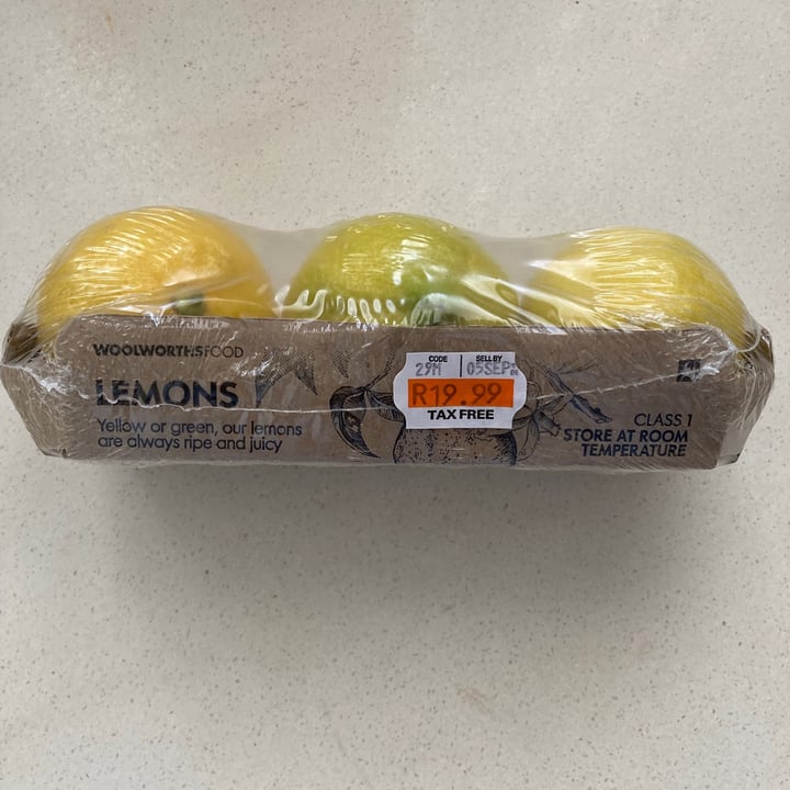 Woolworths Food Lemons Review | abillion
