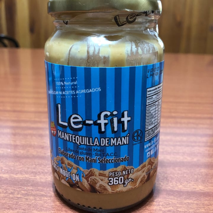 Le-Fit Mantequilla De Mani Review | abillion