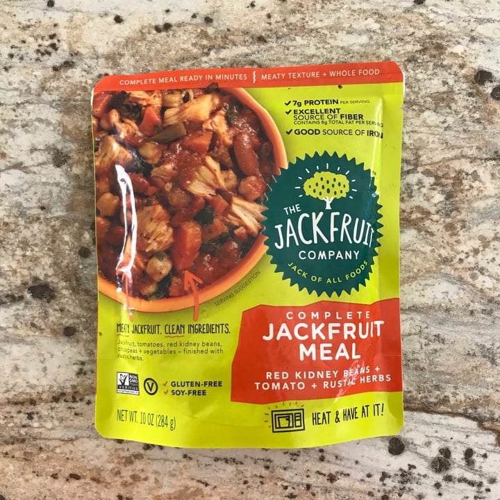 The Jackfruit Company Complete Jackfruit Meal: Red Kidney Beans ...