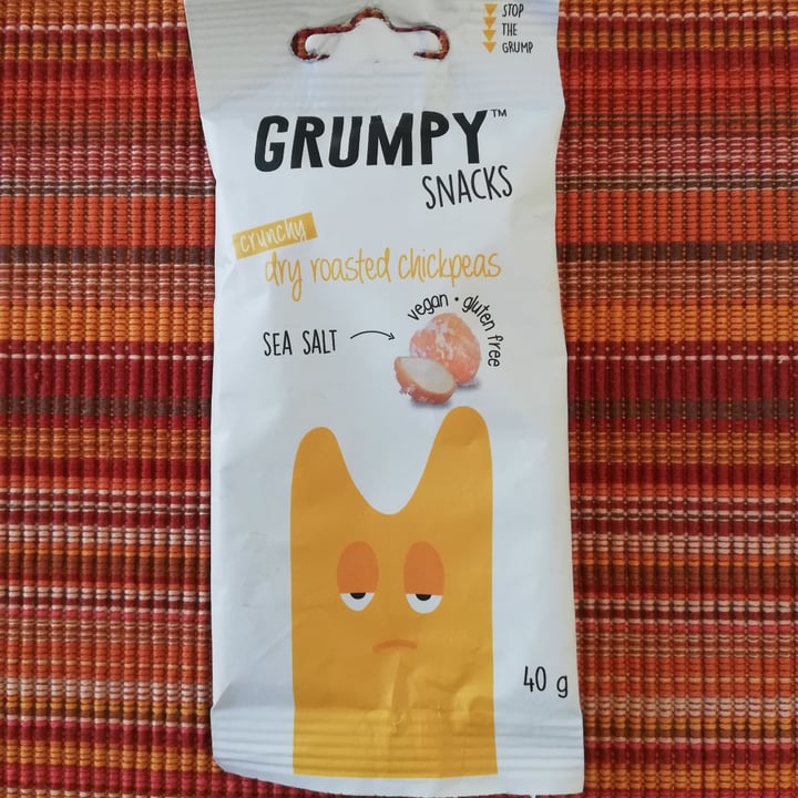 Grumpy Snacks Dry Roasted Chickpea - Sea Salt Review | abillion