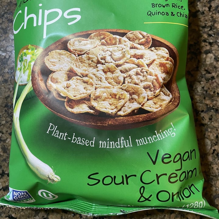 Pop bitties Vegan sour cream air popped ancient grain chips Review ...
